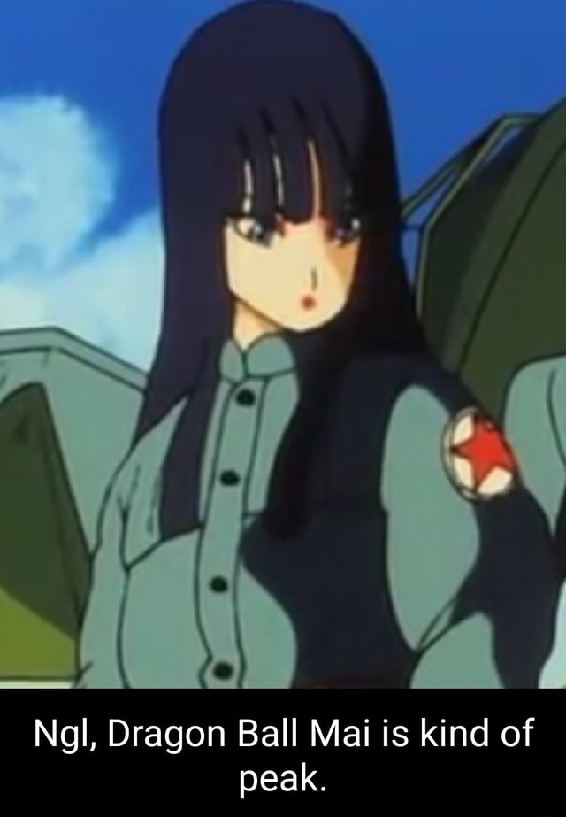 Ngl, Dragon Ball Mai is kind of peak. - iFunny