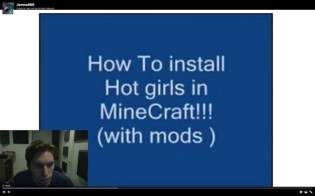 How To install Hot girls in MineCraft!!! (with mods ) - iFunny