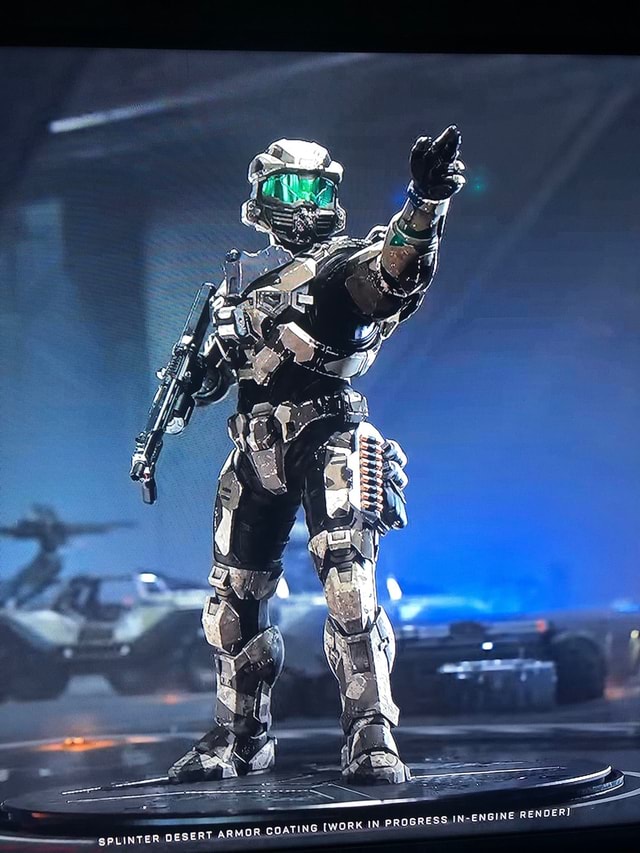 OATING PROGRESS, IN-ENGINE RENDER: SPLINTER DESERT, ARMOR, COATING ...