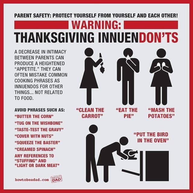 The more you know - PARENT SAFETY: PROTECT YOURSELF FROM YOURSELF AND ...