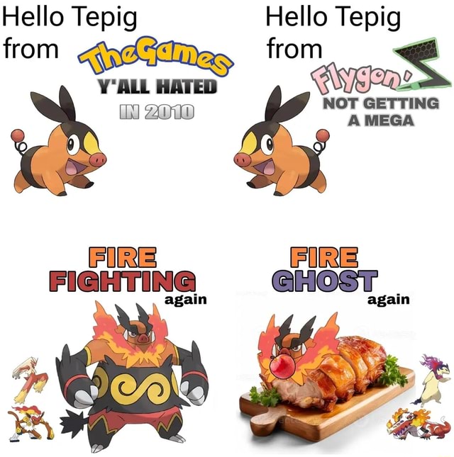 Hello Tepig Hello Tepig from from Y'ALL HATED NOT GETTING A MEGA HOST ...