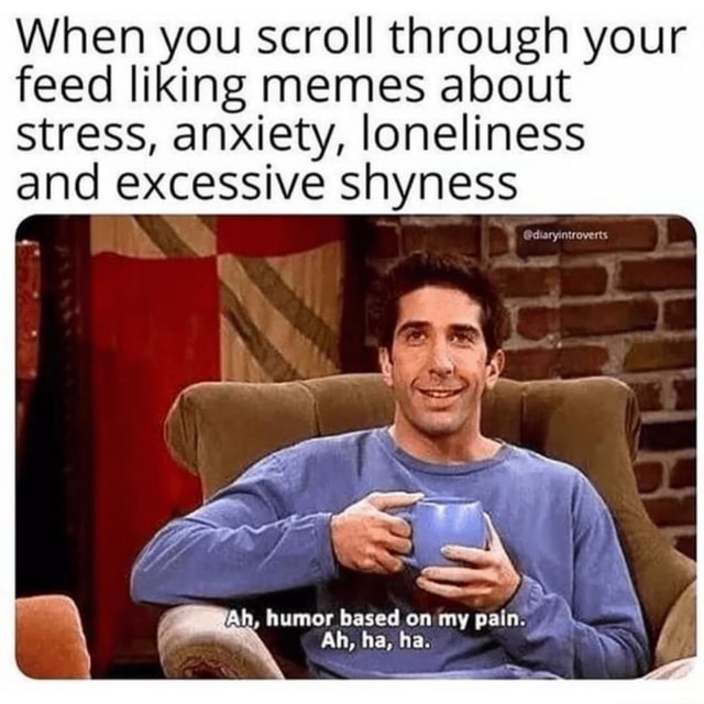 Drop a like if you enjoy relatable mental health memes! ️I LOVE coping ...