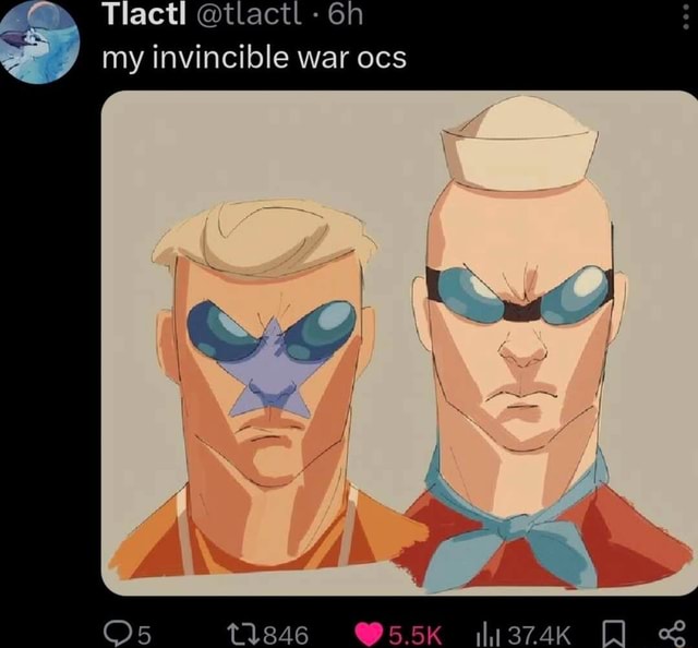 Tact! @tlactl - my invincible war ocs Os - iFunny