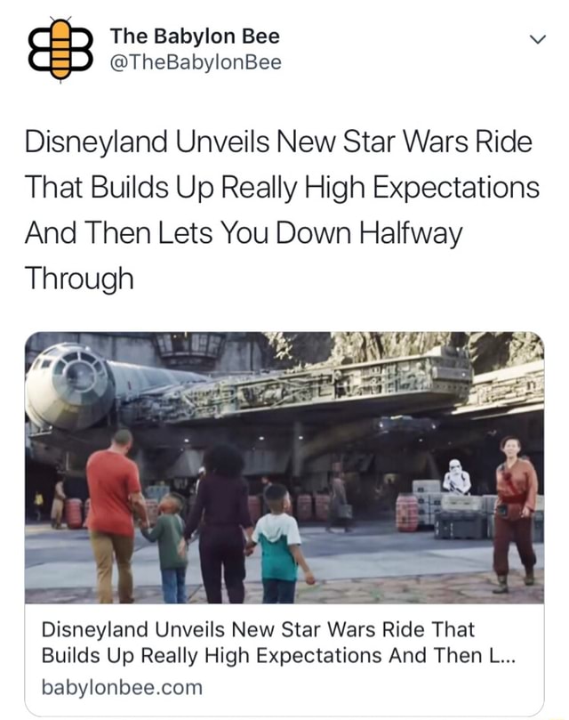 Disneyland Unveils New Star Wars Ride That Builds Up Really High ...