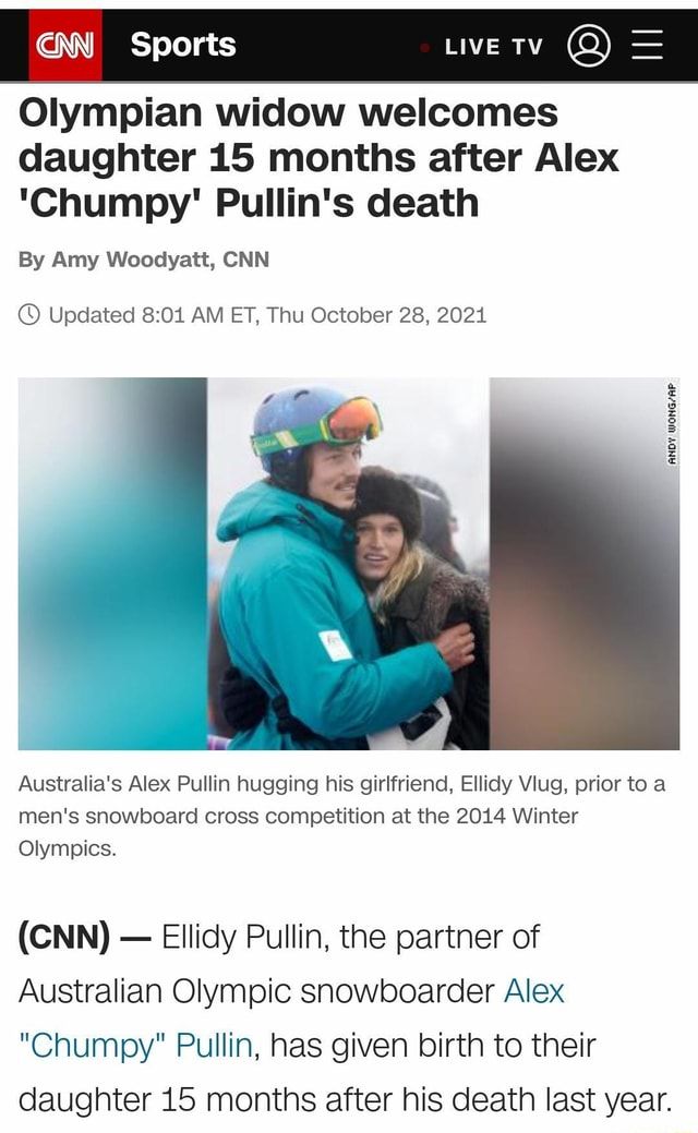 GN Sports LIVE TV Olympian widow welcomes daughter 15 months after Alex ...