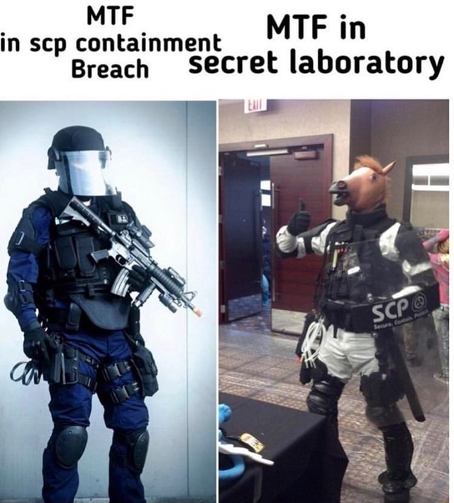 MTF in in scp containment Breach secret laboratory - iFunny