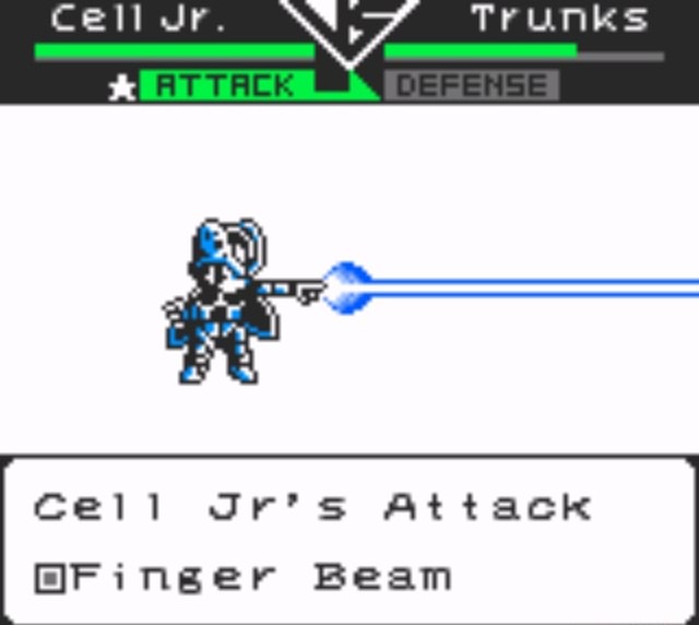 Cell Jr. NZ Trunks cell Jr's Attack Finger Beam - iFunny