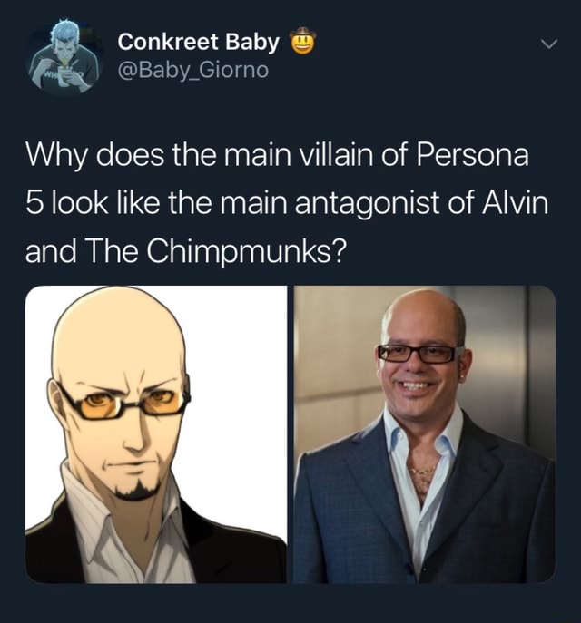 Why does the main villain of Persona 5 look like the main antagonist of ...
