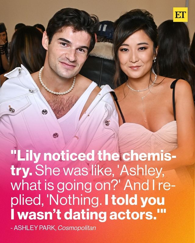 Ashley Park is opening up about her relationship with her ‘Emily in ...