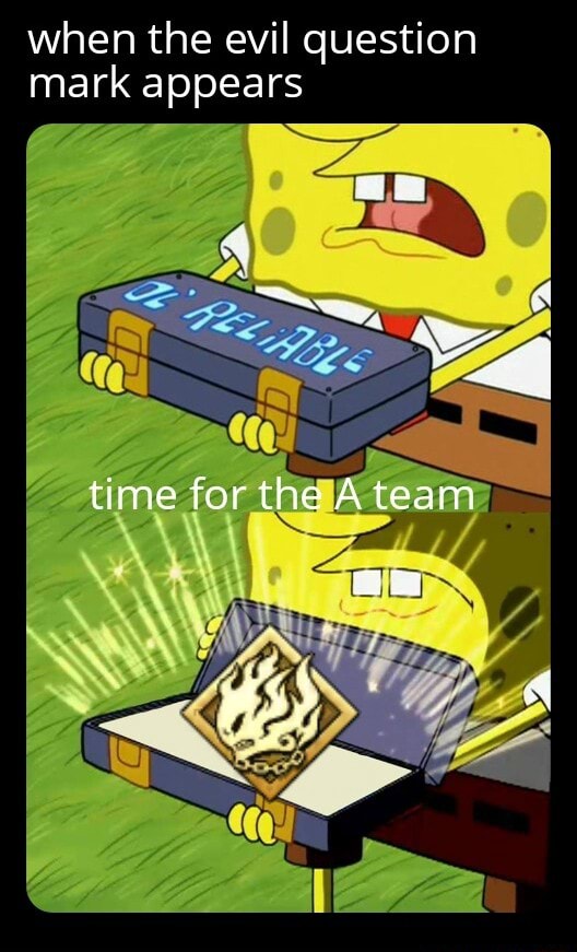 When the evil question mark appears - iFunny