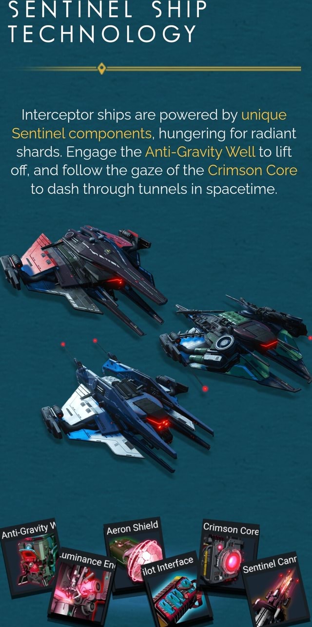 SENTINEL SHIP Inl INOL en Interceptor ships are powered by unique ...