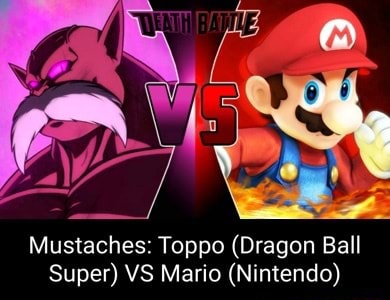 Mustaches: Toppo (Dragon Ball Super) VS Mario (Nintendo) - iFunny