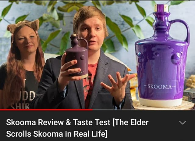 Skooma Review & Taste Test [The Elder Scrolls Skooma in Real Life] - )