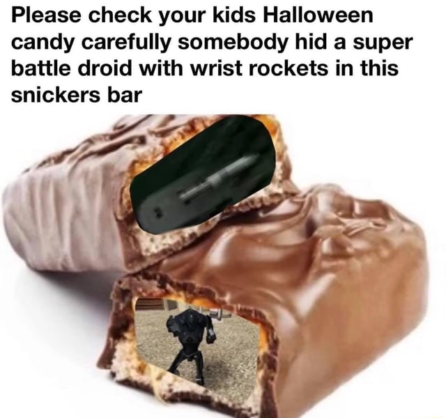 Please check your kids Halloween candy carefully somebody hid a super ...