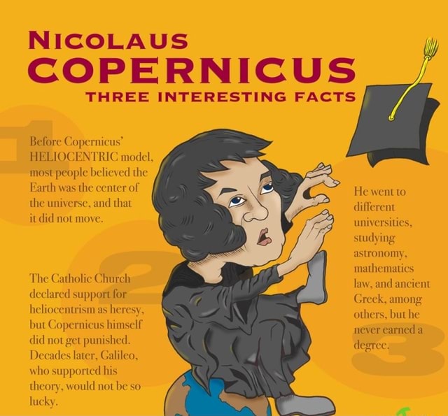 NICOLAUS COPERNICUS THREE INTERESTING FACTS Before Copernicus ...