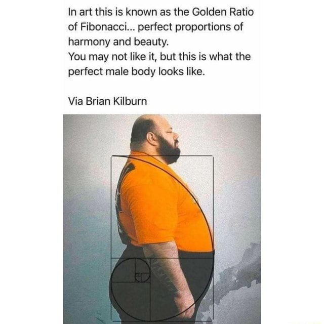 In art this is known as the Golden Ratio of Fibonacci... perfect ...