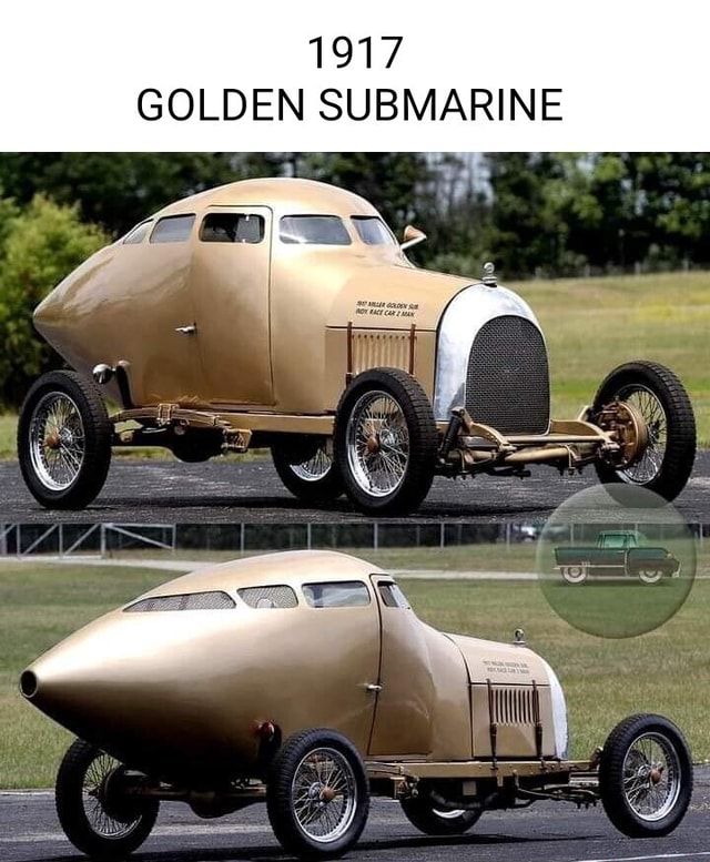 1917 GOLDEN SUBMARINE - iFunny