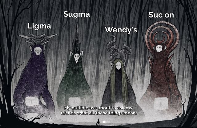 Sugma Suc on Ligma Wendy's My gullible ass about to ask my friends what ...