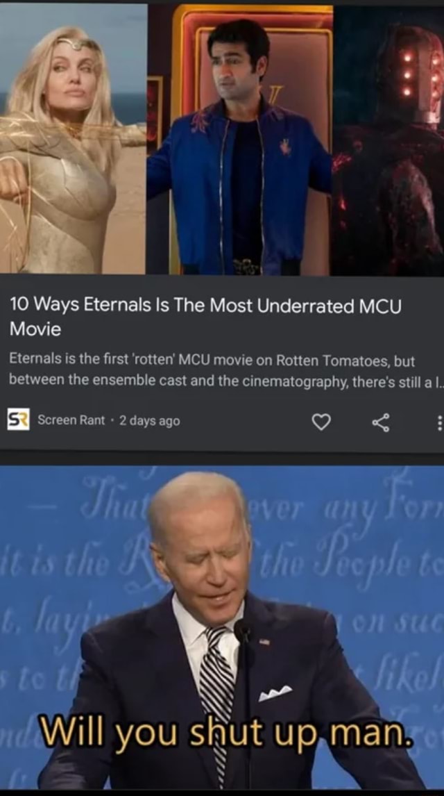 10 Ways Eternals Is The Most Underrated MCU Movie Eternals is the first 'rotten' MCU movie on ...