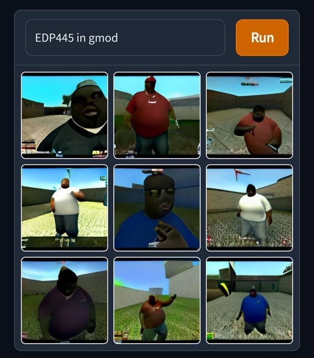 EDP445 in gmod Run LA ES - iFunny