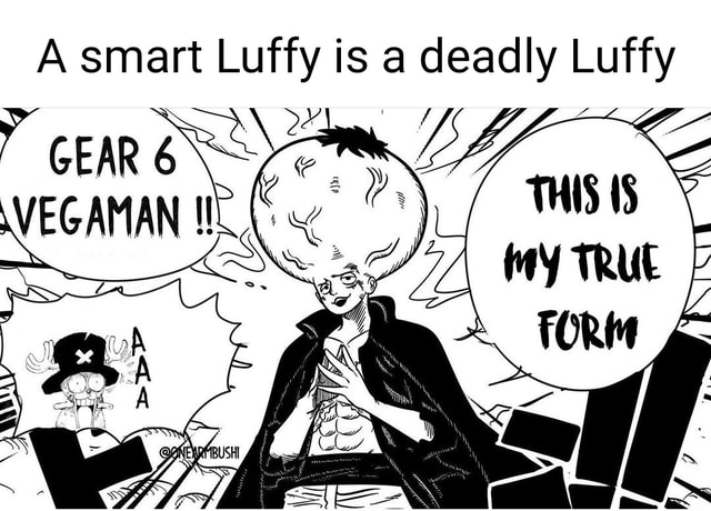 A smart Luffy is a deadly Lutfy GEAR - iFunny