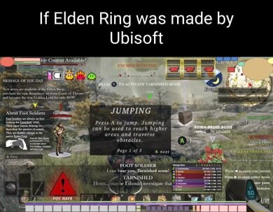 If Elden Ring was made by Ubisoft - iFunny