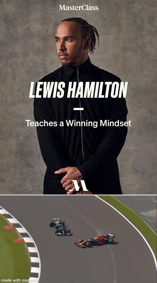 MasterClass LEWIS HAMILTON Teaches a Winning Mindset - America’s best ...