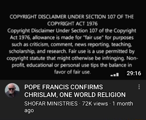 COPYRIGHT DISCLAIMER UNDER SECTION 107 OF THE COPYRIGHT ACT 1976 ...