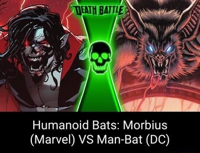 Humanoid Bats: Morbius (Marvel) VS Man-Bat (DC) - iFunny