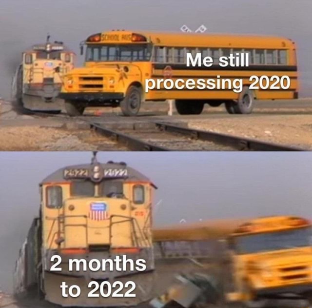 Me still processing 2020 2 months to 2022 - iFunny