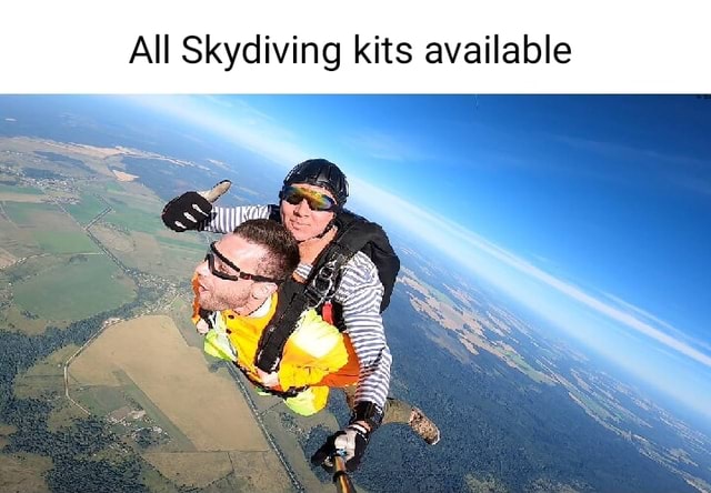 All Skydiving kits available - America’s best pics and videos