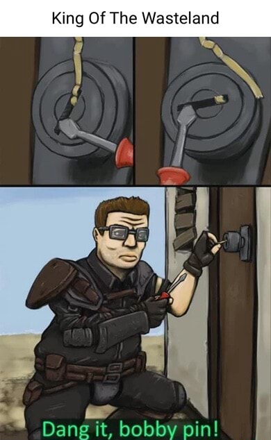 King Of The Wasteland I aN if Dang it, bobby pin! - seo.title