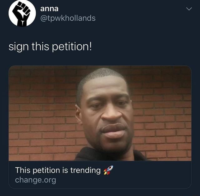 Sign this petition! This petition is trending - iFunny