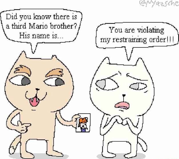 Did you know there is a third Mario brother? His name is... You are ...