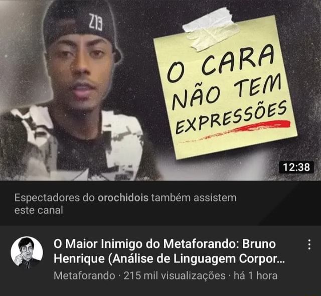 Espectadores do orochidois também assistem este canal O Maior Inimigo ...