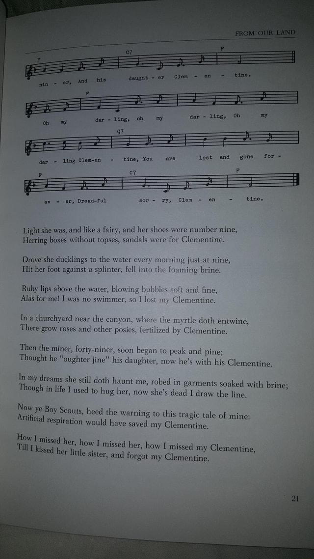 Sure as hell explains 'dreadful sorry'. - FROM OUR LAND dap lost and ...