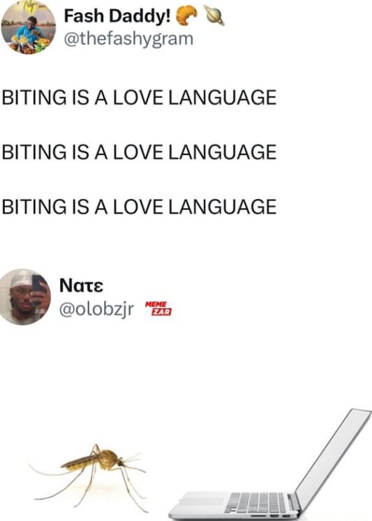 Rash Daddy! @thefashygram BITING IS A LOVE LANGUAGE BITING IS A LOVE ...