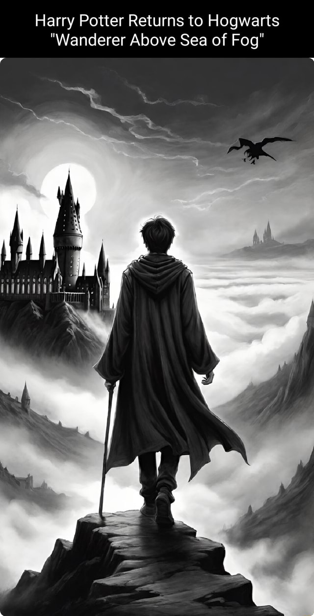Harry Potter Returns to Hogwarts "Wanderer Above Sea of Fog" iii il, wy ...
