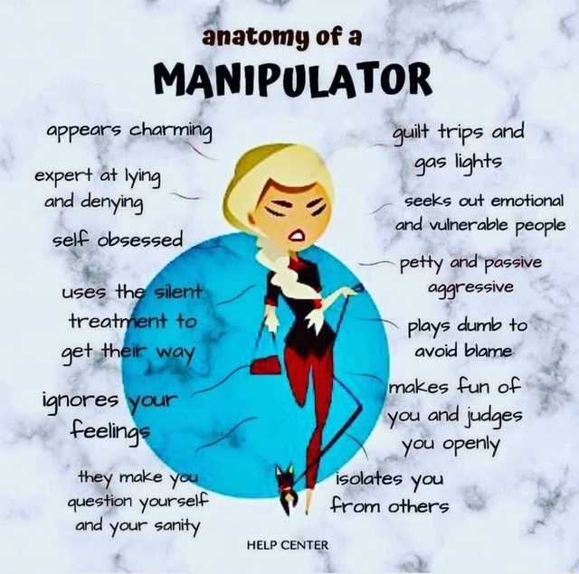 Anatomy of a MANIPULATOR appears charming built trips and gas lights ...