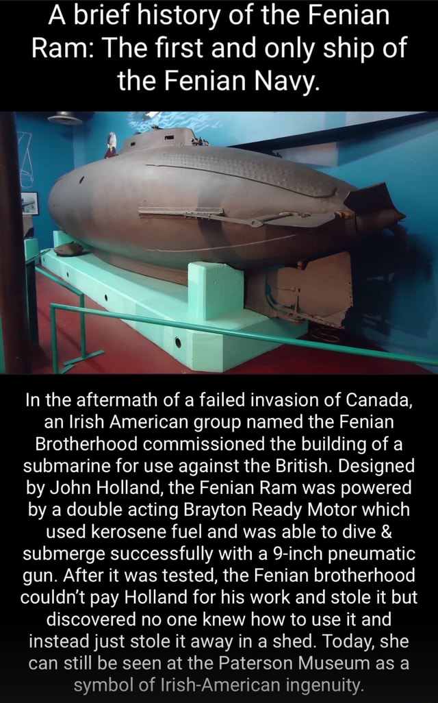 A brief history of the Fenian Ram: The first and only ship of the ...
