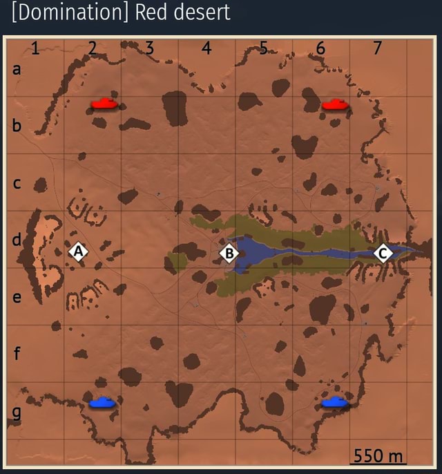Red Desert Map - [Domination] Red desert - iFunny
