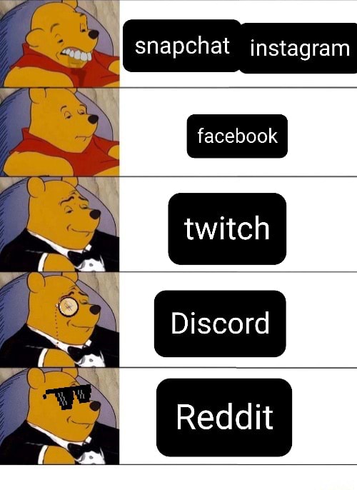 Snapchat instagram facebook witch Discord it - iFunny