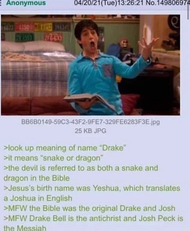 Anonymous BB6B0149-59C3-43F 2-91 >look Up Meaning of name "Drake it ...