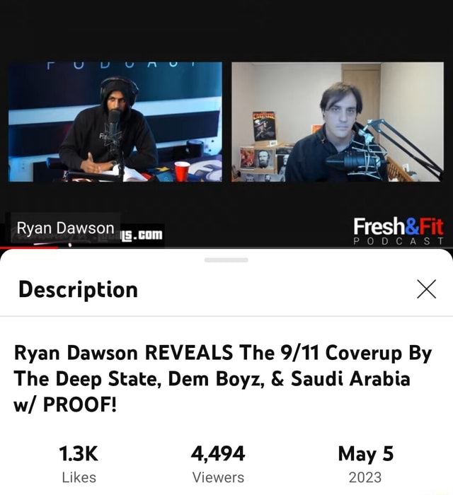 Ryan Dawson Description Fresh Ryan Dawson REVEALS The Coverup By The ...
