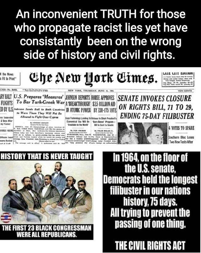 An inconvenient TRUTH for those who propagate racist lies yet have ...