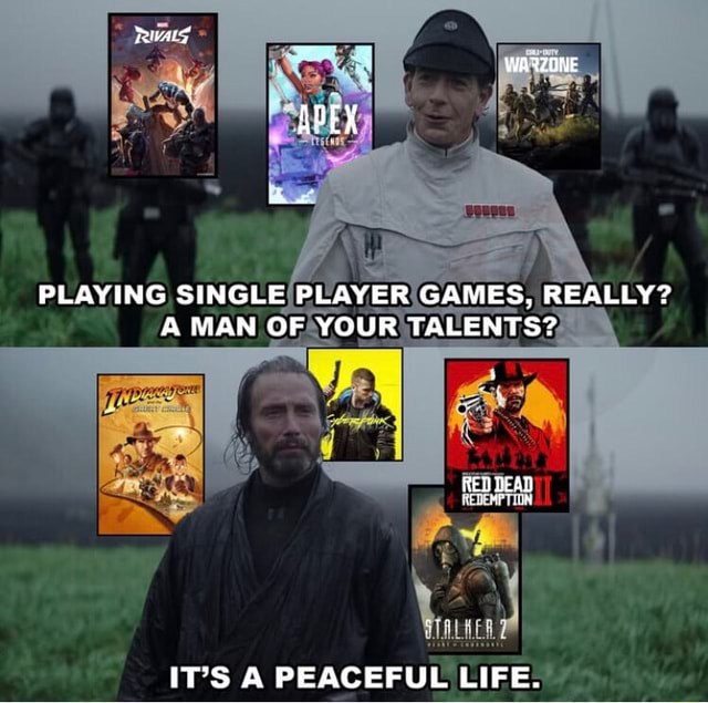 WARIZONE PLAYING SINGLE PLAYER GAMES, REALLY? MAN OF YOUR TALENTS? fey ...