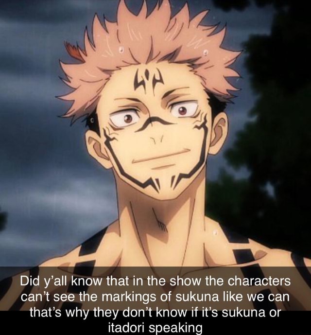 BB Did y'all know that in the show the characters cant see the markings ... BB Did y'all know that in the show the characters cant see the markings ...