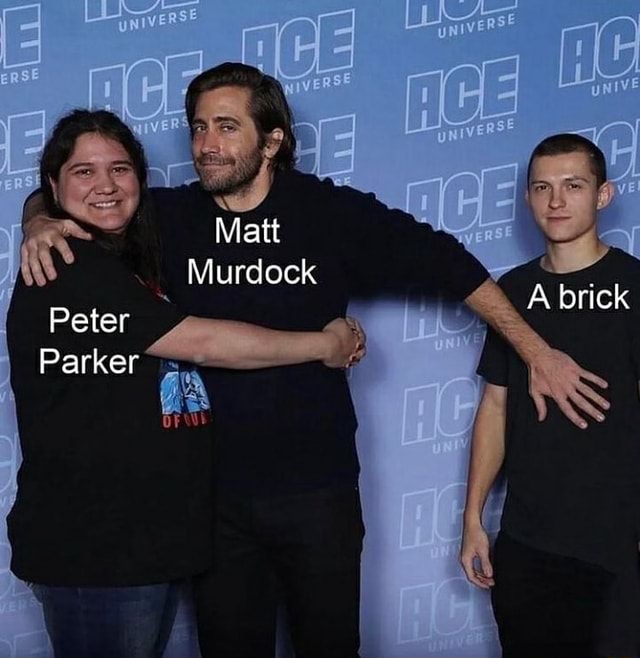 Matt Murdock A brick Peter Parker - iFunny