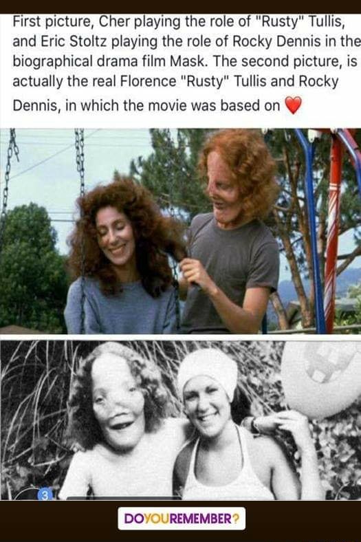 Firs! picture, Cher playing the role of "Rusty" Tullis, and Eric Stoltz ...