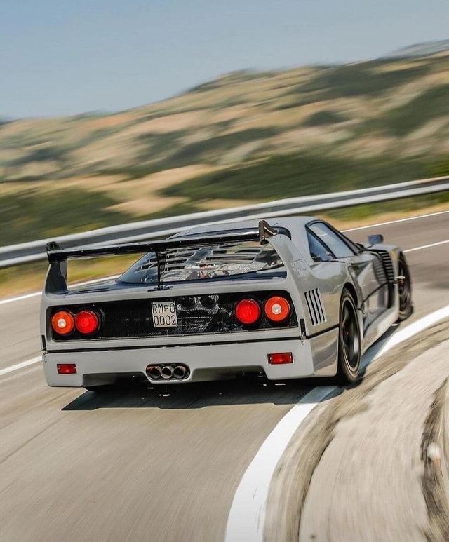 One of a kind. The one-off Ferrari F40 Competizione in Nardo Gray. Via ...